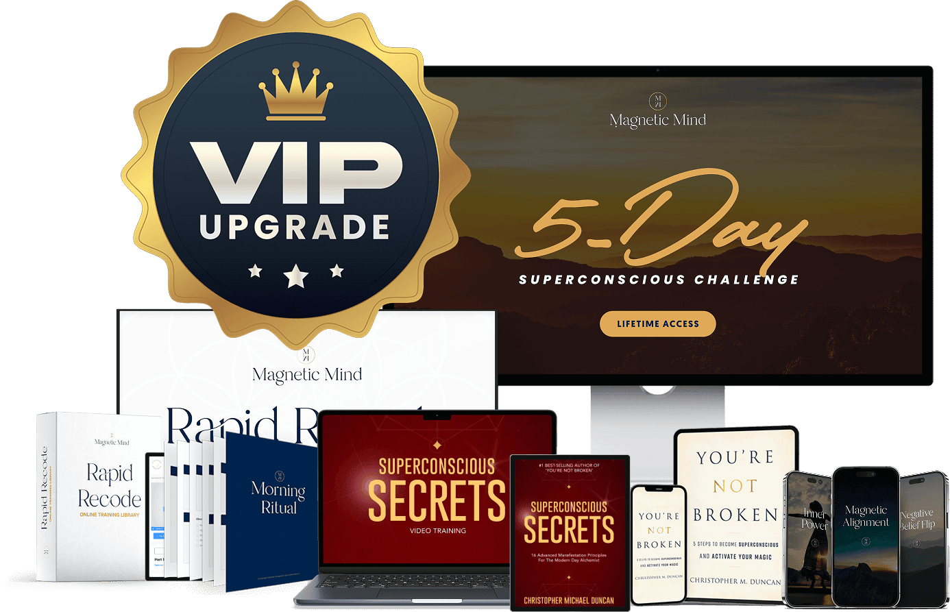 Unlock Your Superconscious Success and Upgrade To VIP Now!